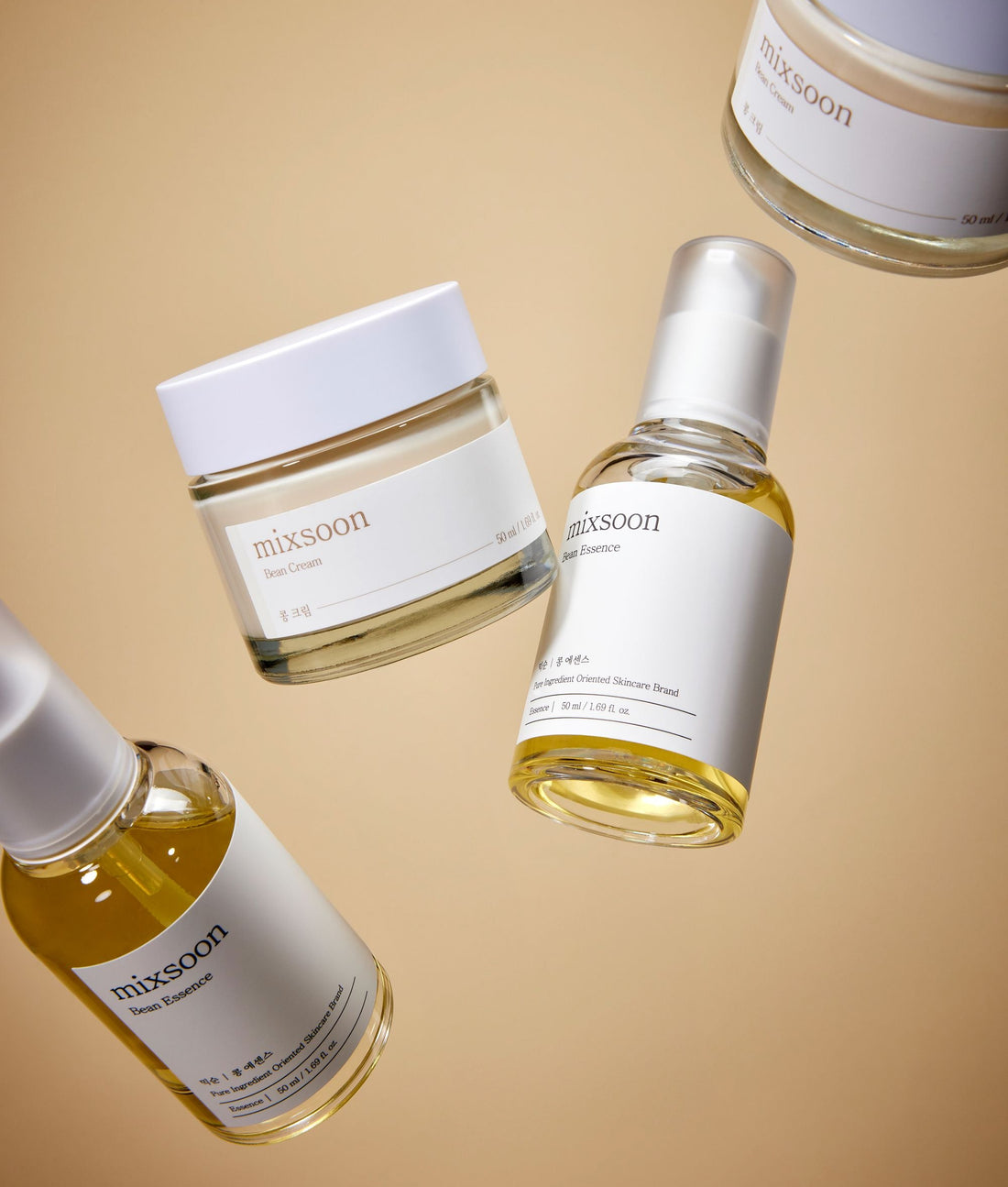 mixsoon Bean Glass Skin Duo / Bean Essence 50ml + Bean Cream 50ml