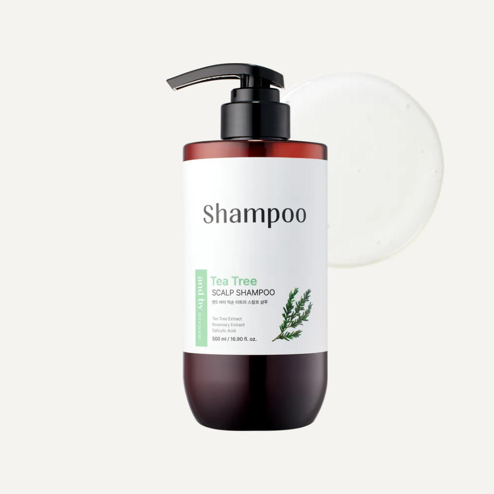 and by mixsoon Tea Tree Scalp Shampoo